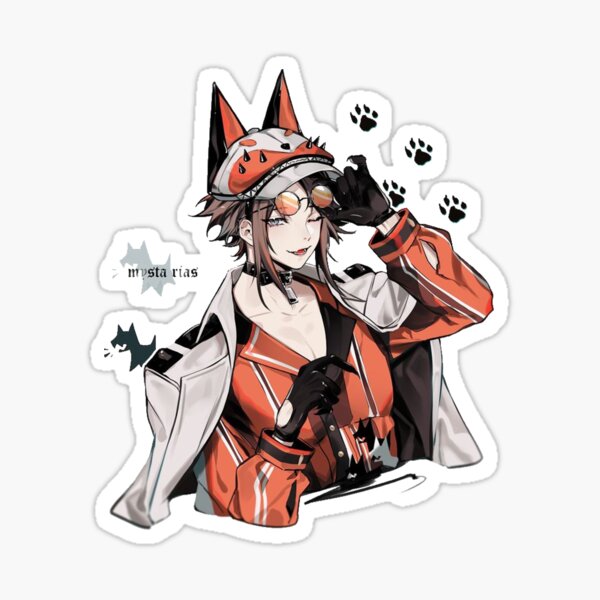 "Nijisanji - Mysta Rias" Sticker by Cute-ddlc | Redbubble
