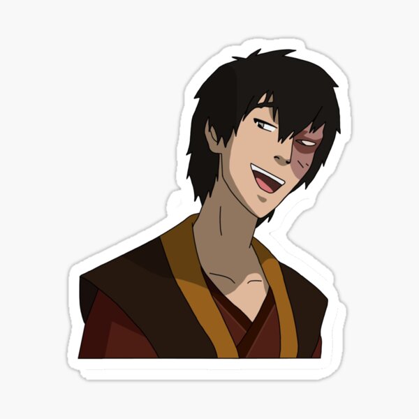 "Zuko" Sticker by AirbenderRB | Redbubble