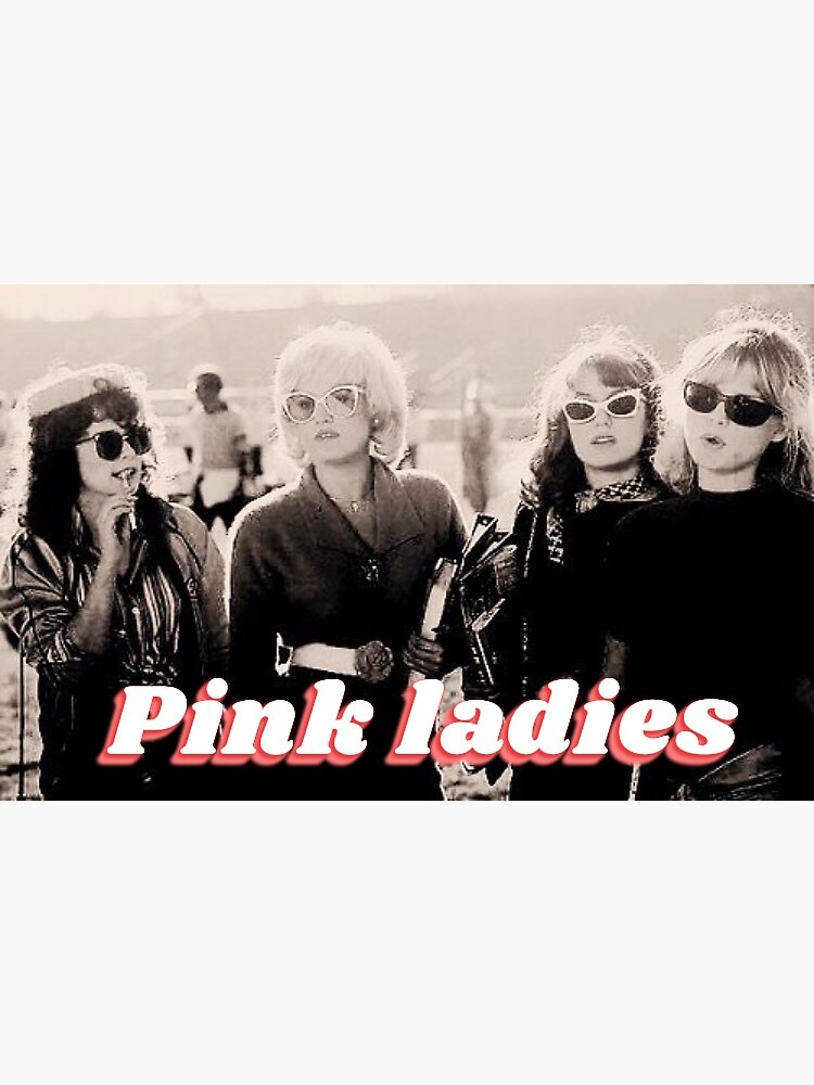 "Pink Ladies " Sticker by LittleShop111 | Redbubble