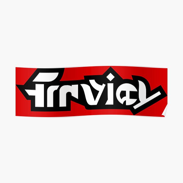 Póster «Firefin Text Logo Blanco» de arizone | Redbubble