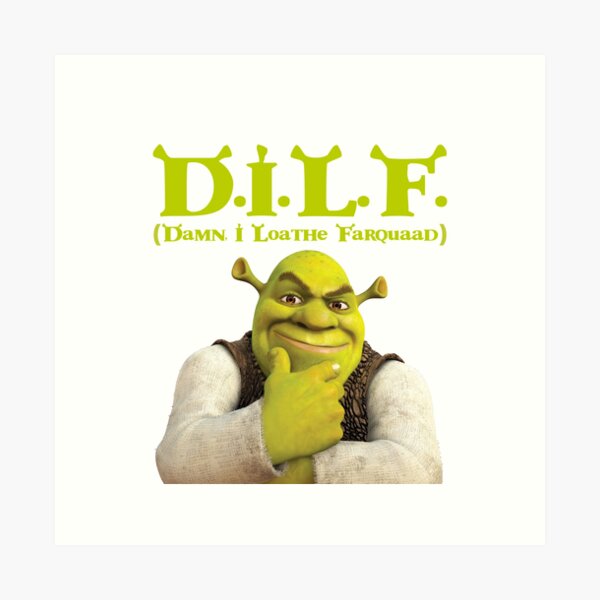 Shrek Themed Stickers Shrek meme Shrek fan art shrek party allstar ...