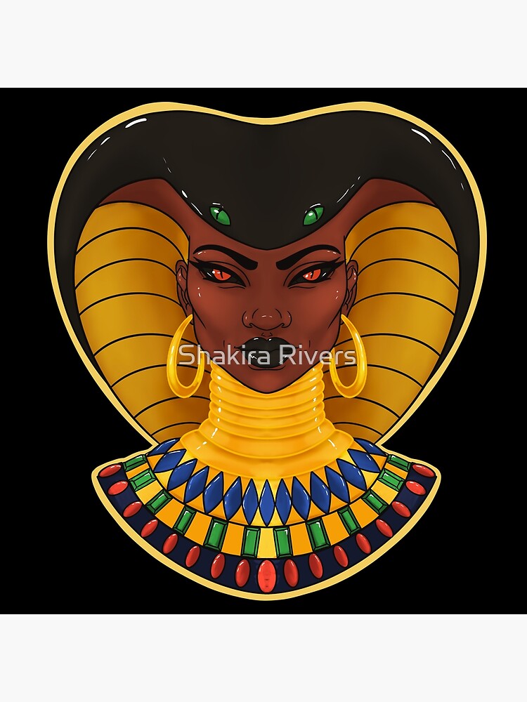 "Queen Cobra| Black Fantasy Art" Poster by kiraJ | Redbubble