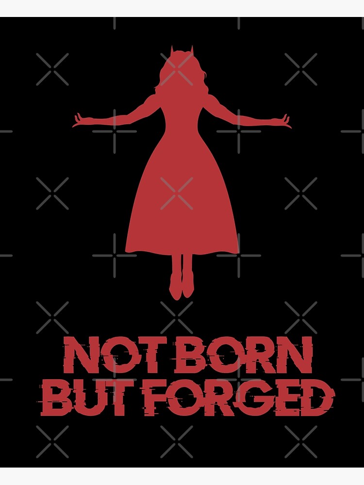 "Not born, but forged (2)" Poster for Sale by Diversity-illus | Redbubble