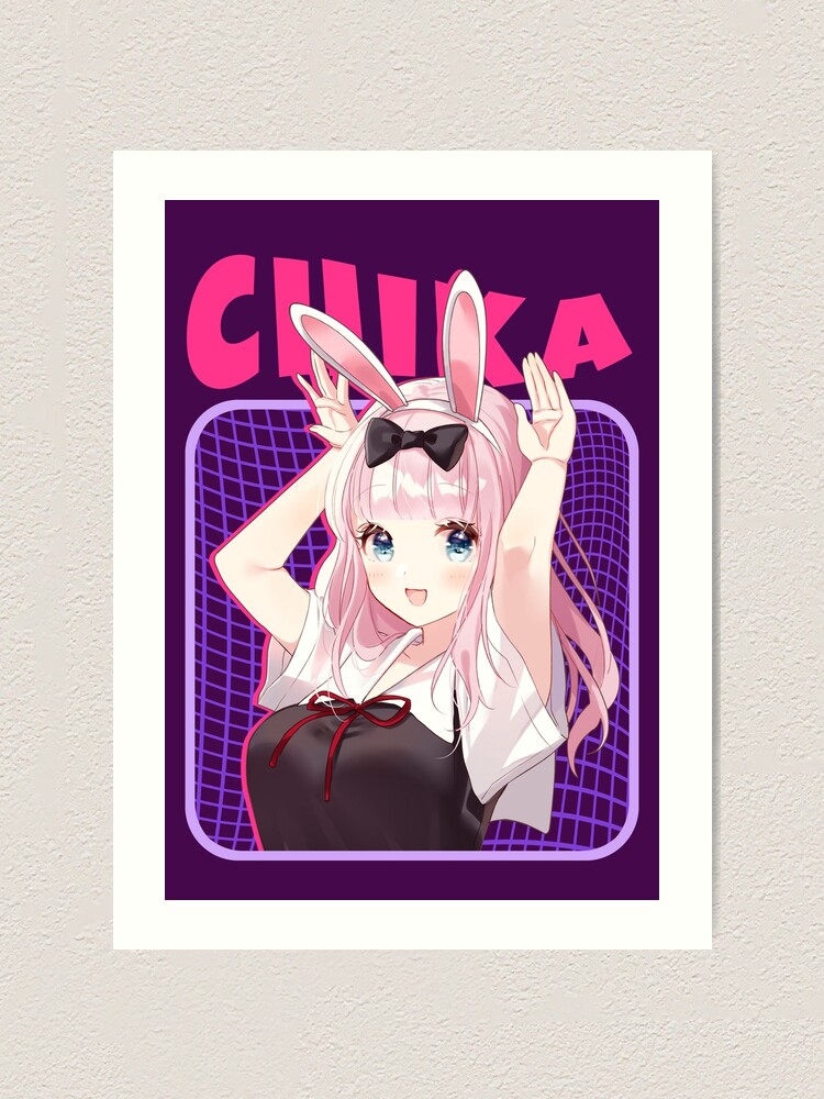"Chika Fujiwara - Kaguya sama wa Kokurasetai" Art Print for Sale by ...