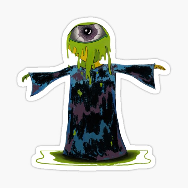 "One Eye" Sticker for Sale by SchmittbyKenzie | Redbubble