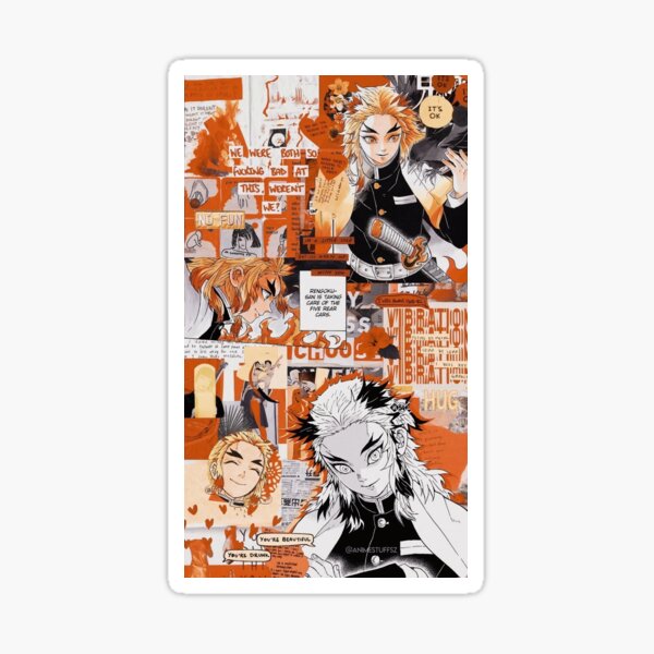 "Demon Slayer Kyōjurō Rengoku !" Sticker by khotjef | Redbubble