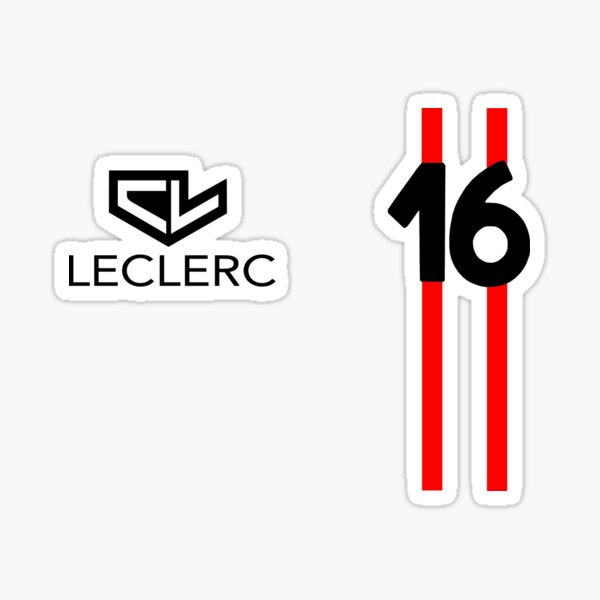 "Charles Leclerc " Sticker by ArcticWolfMerch | Redbubble