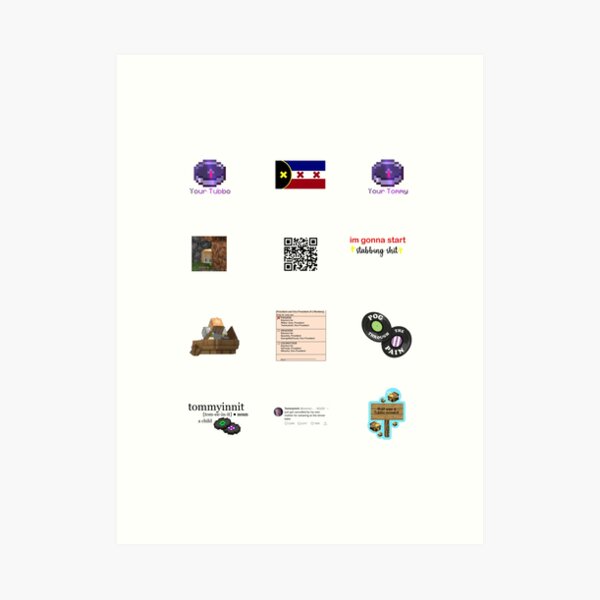 "dream smp all members ,dream team smp pack" Art Print for Sale by ...