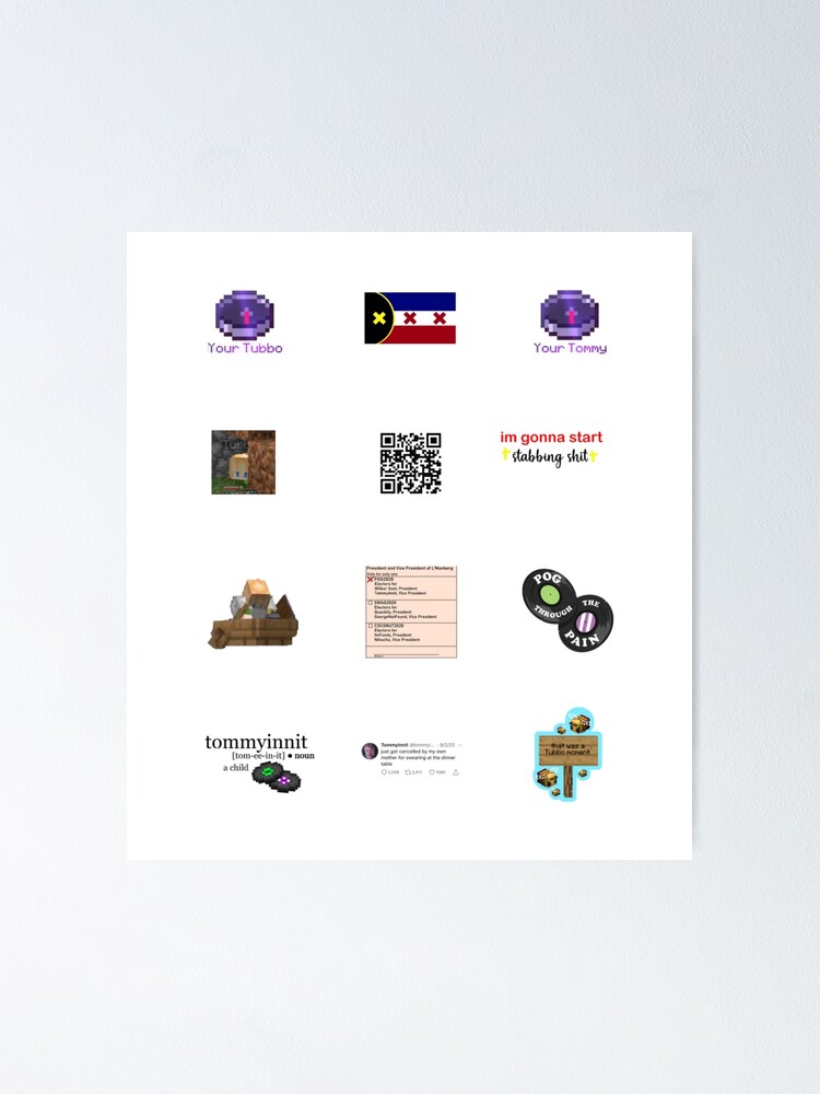 "dream smp all members ,dream team smp pack" Poster by BERDOFRENZY ...