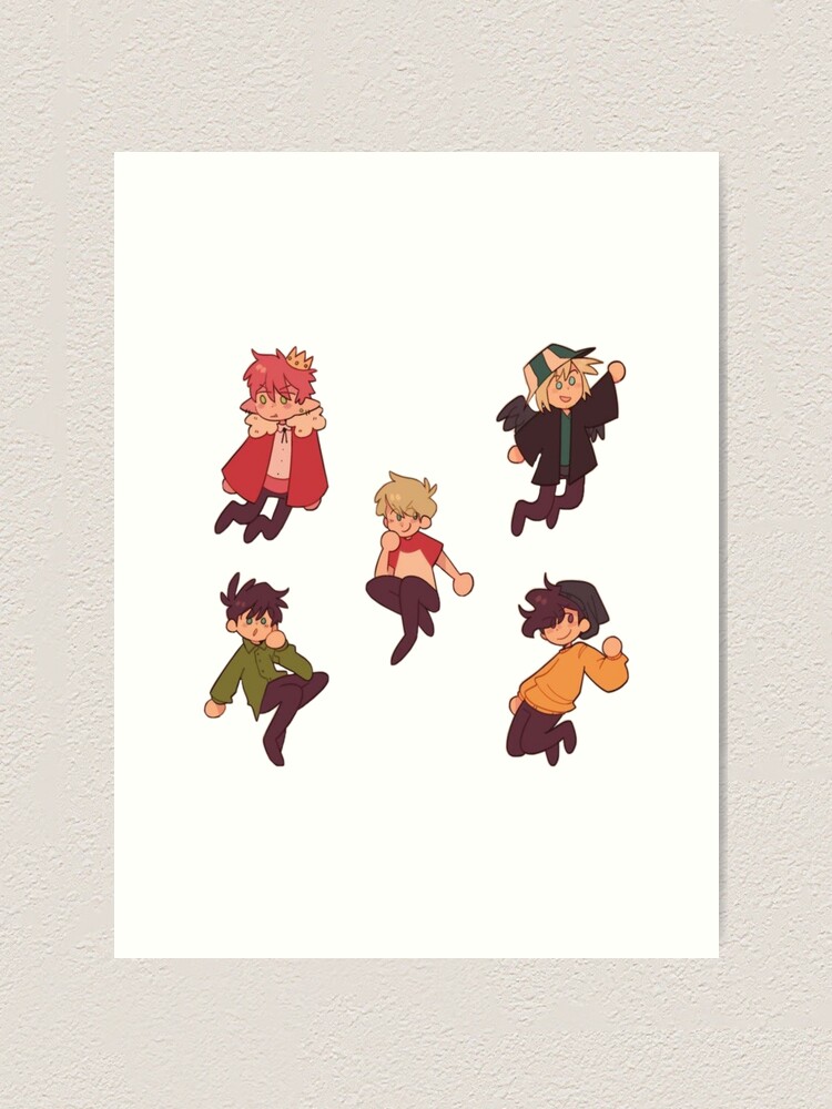 "dream smp all members ,dream team smp pack" Art Print by BERDOFRENZY ...