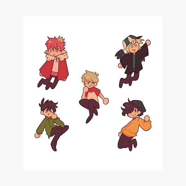 "dream smp all members ,dream team smp pack" Photographic Print for ...