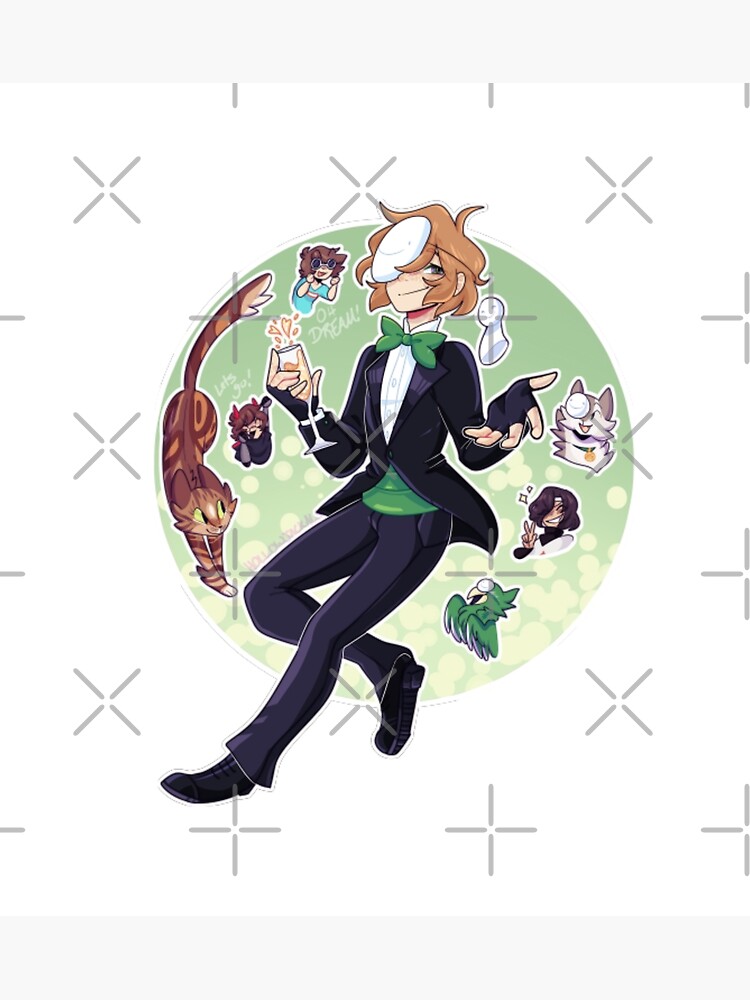 "dream smp all members ,dream team smp pack" Art Print for Sale by ...