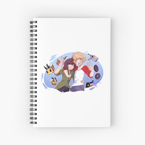 "dream smp all members ,dream team smp pack" Spiral Notebook by ...