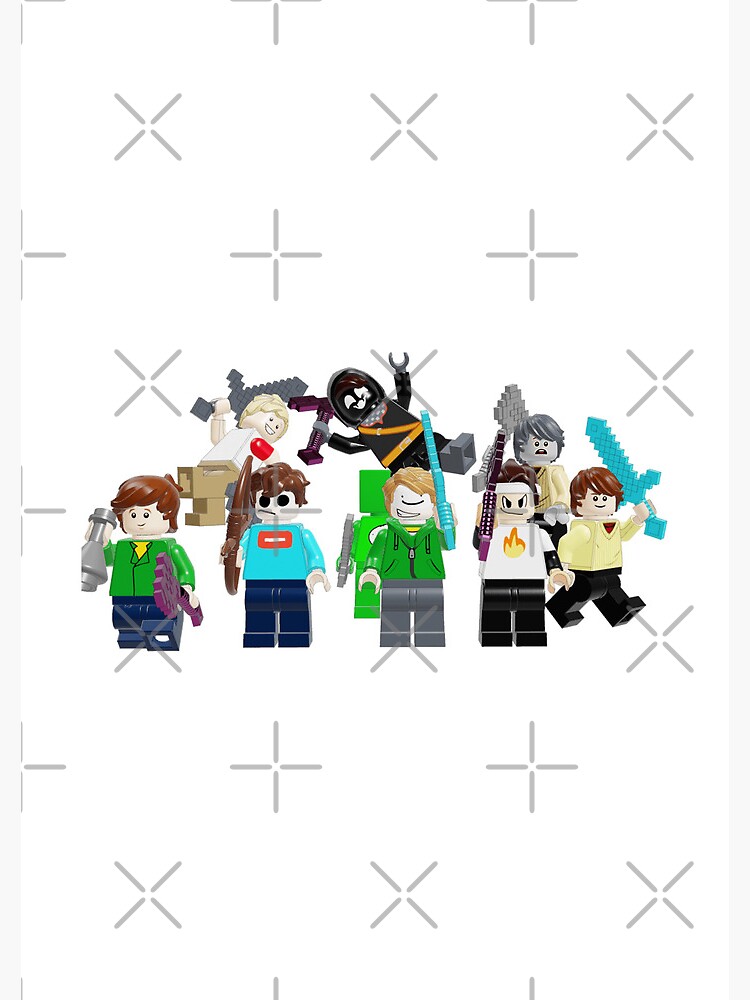 "dream smp all members ,dream team smp pack" Spiral Notebook by ...