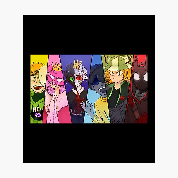 "dream smp all members ,dream team smp pack" Photographic Print for ...