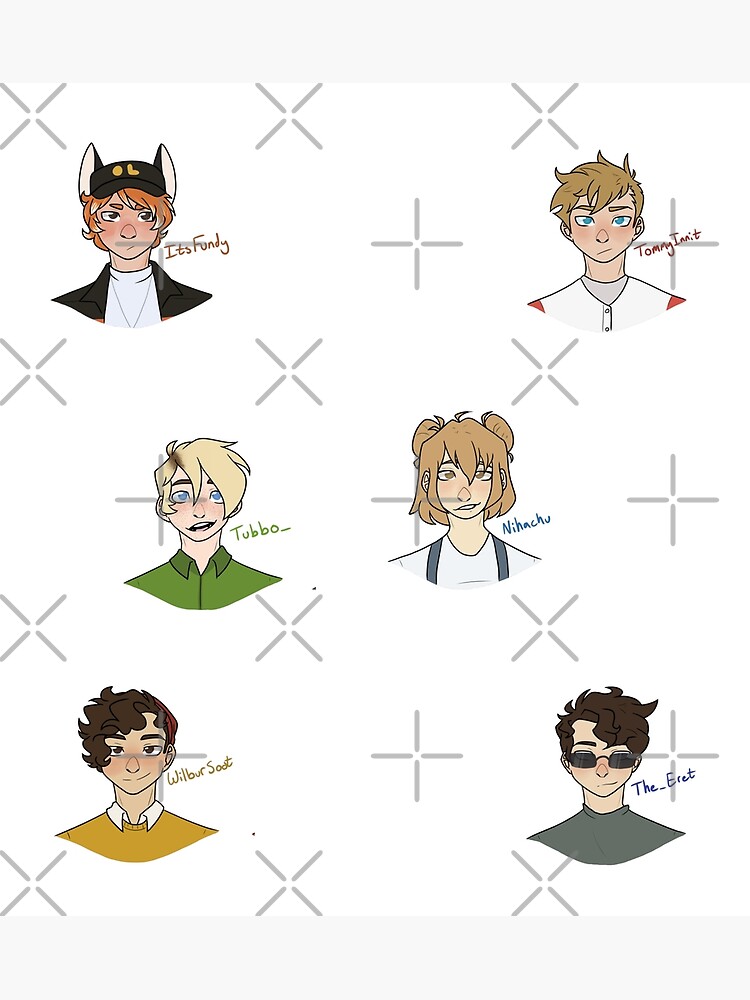 "dream smp all members ,dream team smp pack" Art Print for Sale by ...