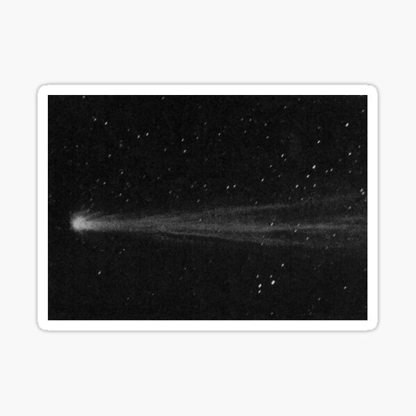 "Vintage Comet Photograph" Sticker by jadeandjester | Redbubble