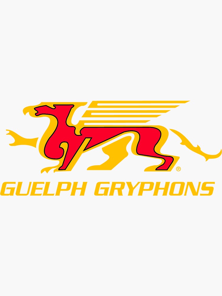 "Guelph Gryphon sticker, University of Guelph" Sticker for Sale by ...