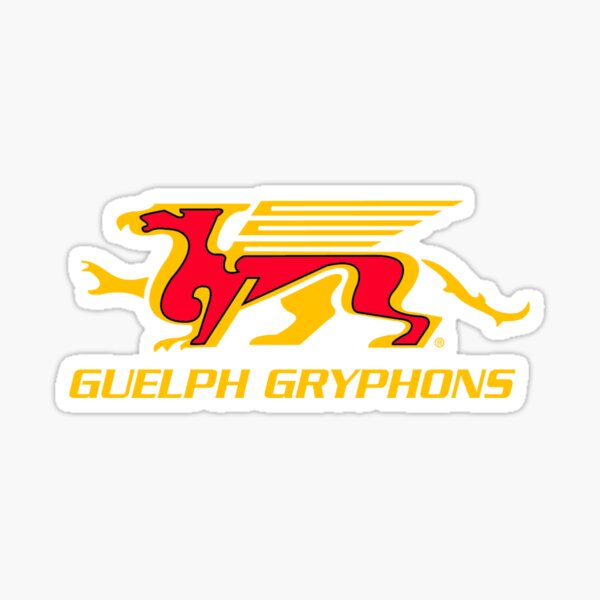 "Guelph Gryphon sticker, University of Guelph" Sticker for Sale by ...