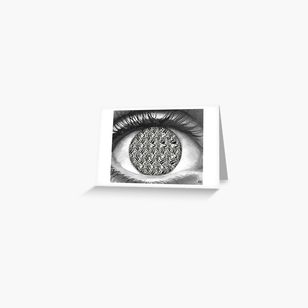 "Eye See Money Stereogram" Poster for Sale by JMarP | Redbubble