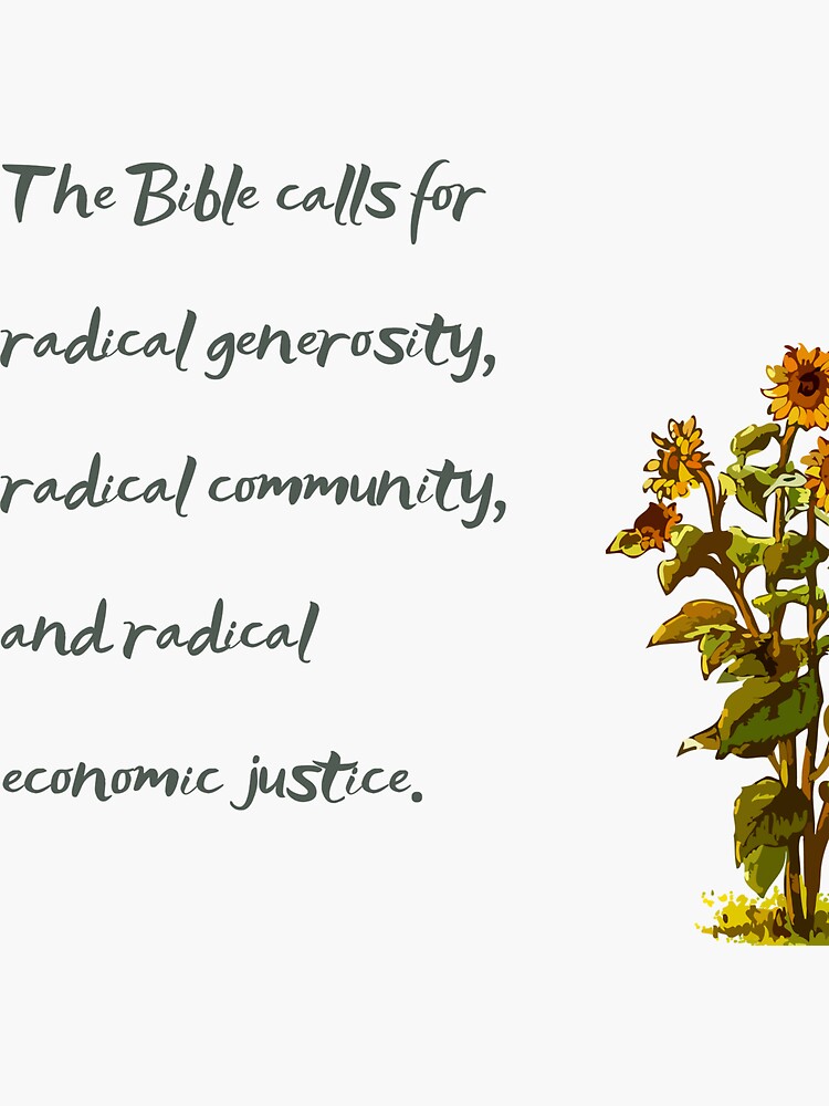 "Progressive Christian Bible Theology" Sticker for Sale by ...