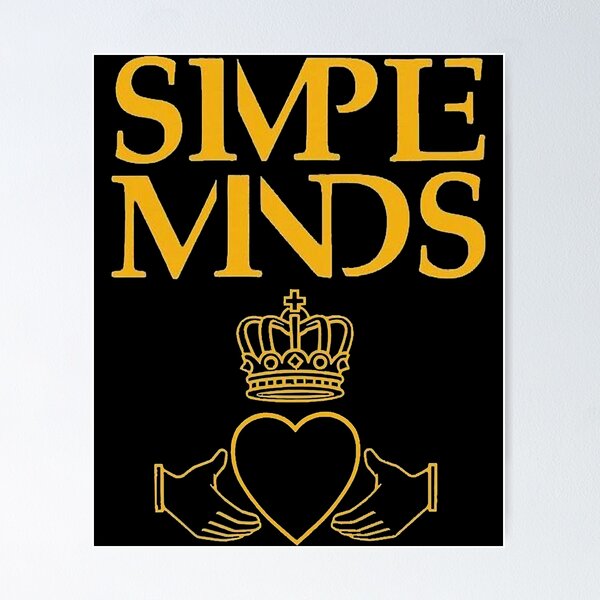 "Simple Minds Logo" Poster for Sale by KaneKae | Redbubble