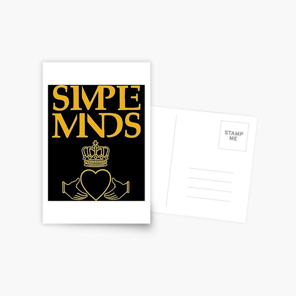 "Simple Minds Logo" Postcard for Sale by KaneKae | Redbubble