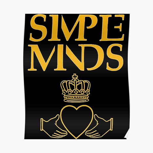"Simple Minds Logo" Poster for Sale by KaneKae | Redbubble