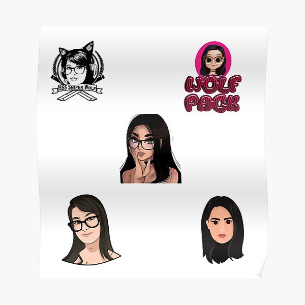 "Sssniperwolf,Wolfpack ,cute Sssniperwolf gaming ,girl youtuber gaming ...