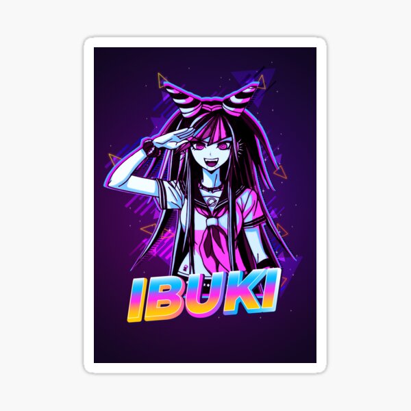 "Ibuki Mioda | Danganronpa 2" Sticker by Fish6SticksP | Redbubble