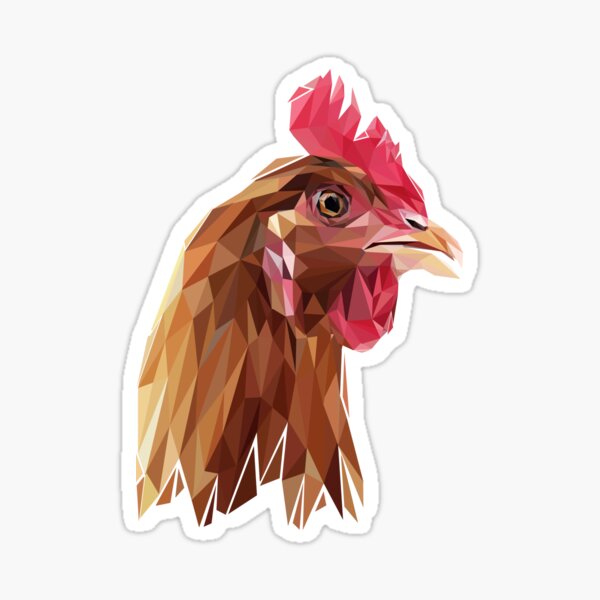 "Rooster Fan Art" Sticker by jerapahart | Redbubble
