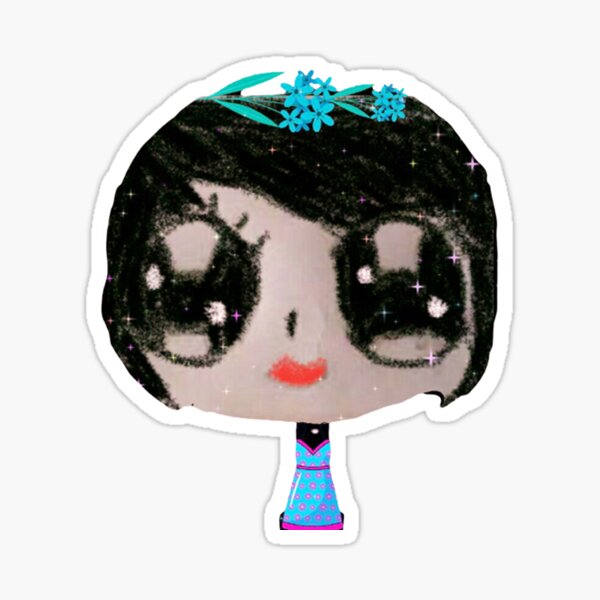 "Cute Chibi Mimi" Sticker by ScatCCC00 | Redbubble