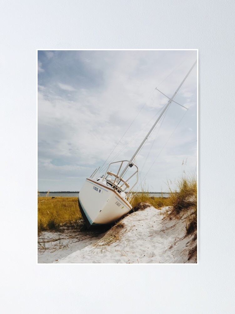 "Sailing into Summer- Sailboat" Poster by MooseWhiskers | Redbubble