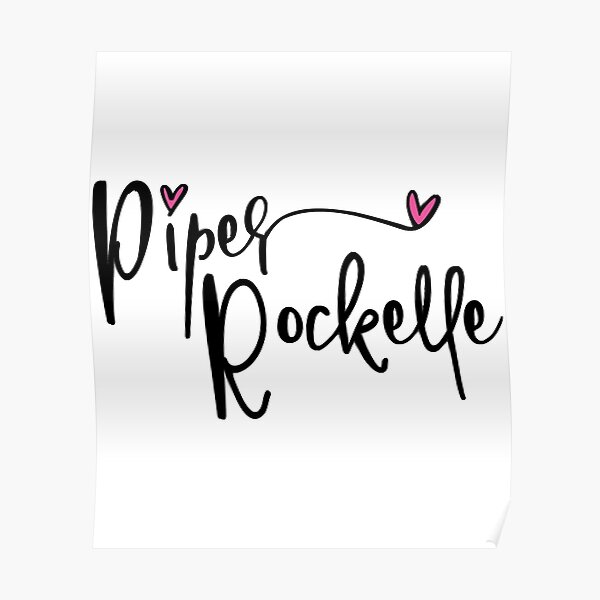 "Piper rockelle" Poster by ShijiKuwana | Redbubble
