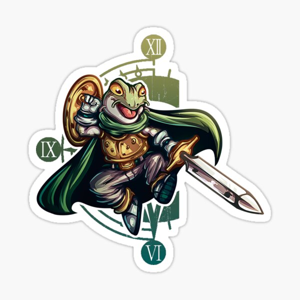 "Chrono Trigger Chrono Trigger Chrono Trigger gamee" Sticker by ...