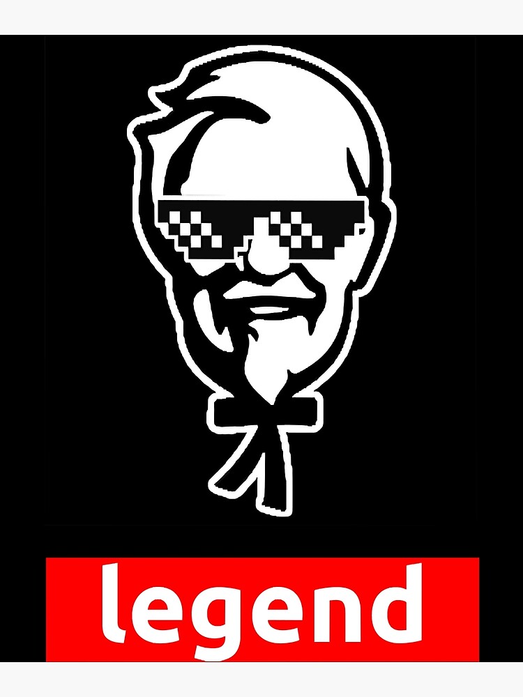 "Colonel Sanders - Famous Figure Legend Classic" Poster for Sale by ...