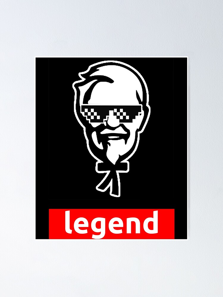 "Colonel Sanders - Famous Figure Legend Classic" Poster for Sale by ...