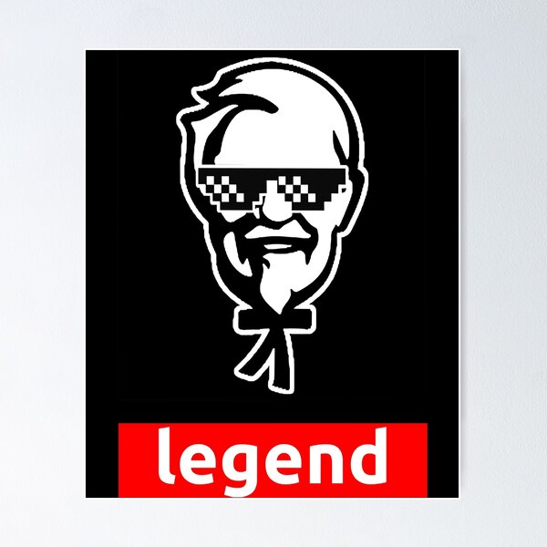 "Colonel Sanders - Famous Figure Legend Classic" Poster for Sale by ...