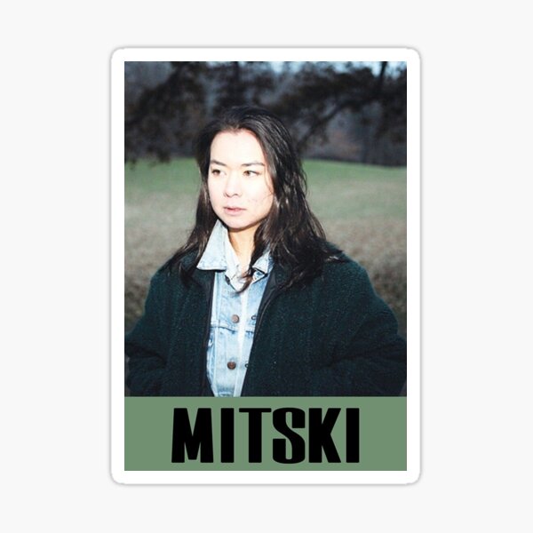 "Mitski" Sticker by brucewaknis | Redbubble