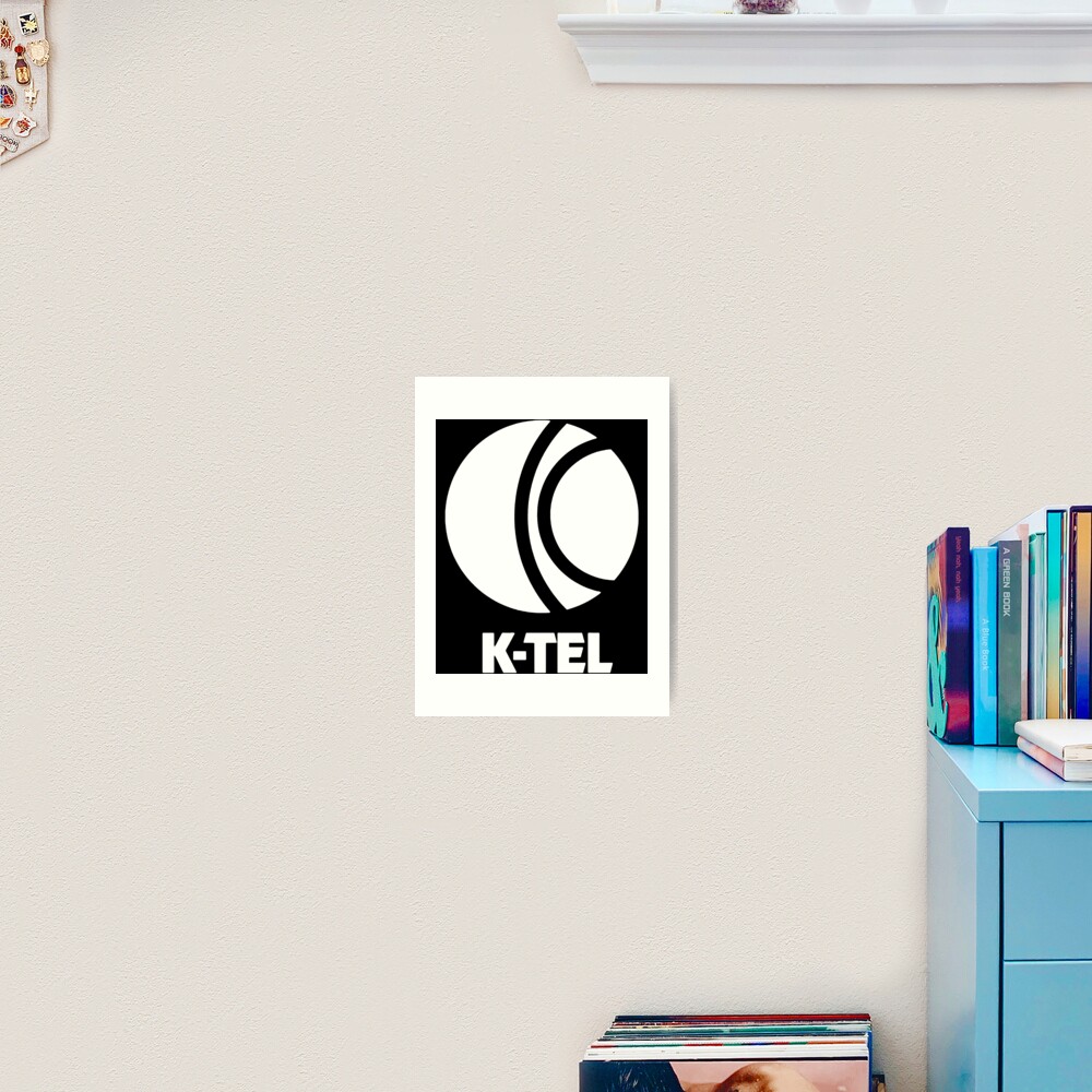 "Ktel K TEL logo" Art Print for Sale by ManuelPhedra | Redbubble