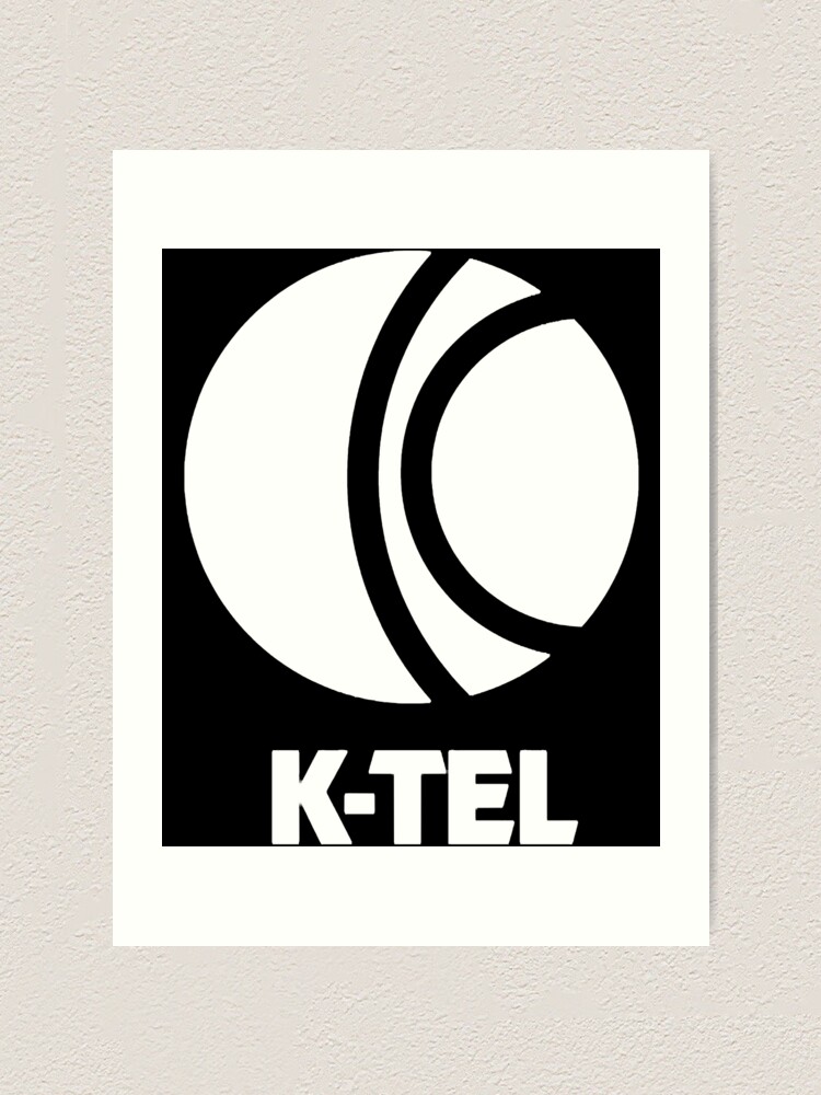 "Ktel K TEL logo" Art Print for Sale by ManuelPhedra | Redbubble