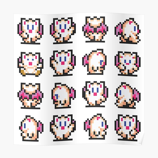 "Moogle Dance " Poster for Sale by inotyler | Redbubble