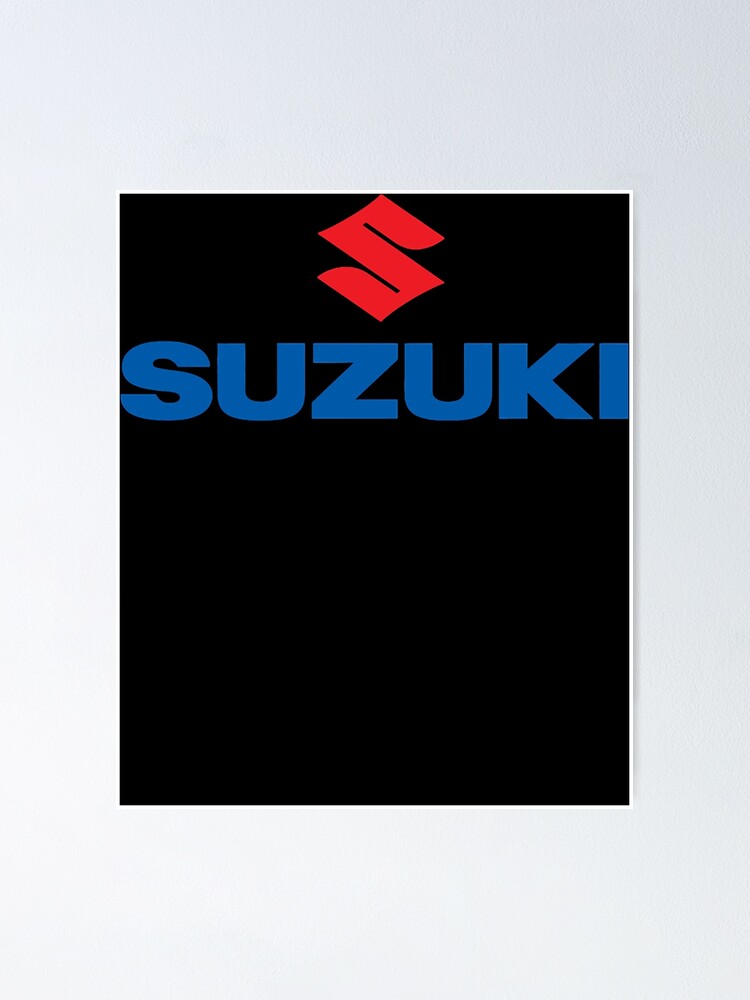"Suzuki Logo" Poster for Sale by BrynliC | Redbubble