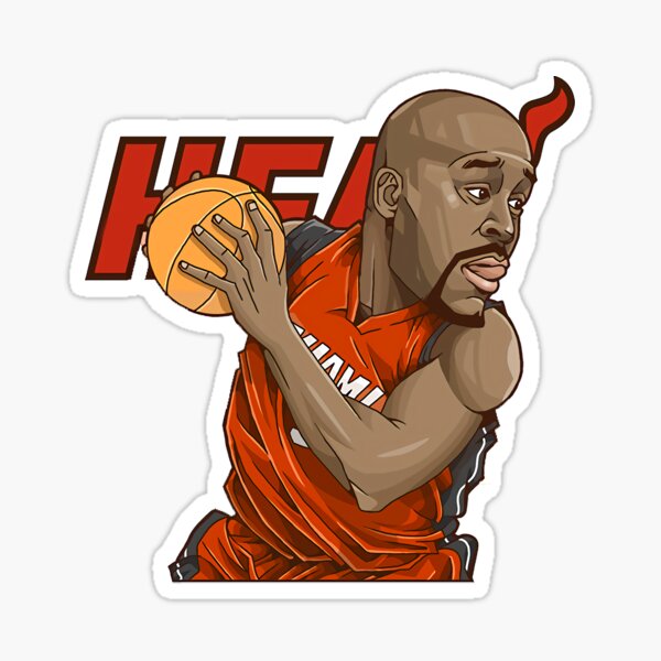"Shaquille O'Neal 32 Art Chibi" Sticker for Sale by JaclynPiel | Redbubble