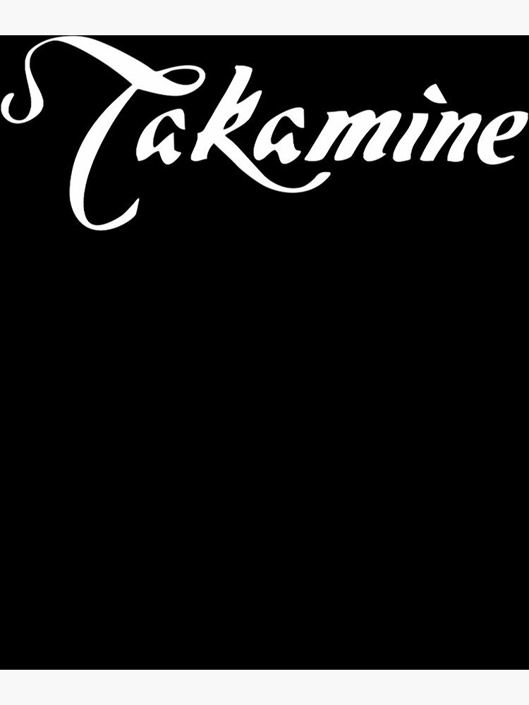"Takamine Guitars Logo merchandise" Poster for Sale by BrynliC | Redbubble