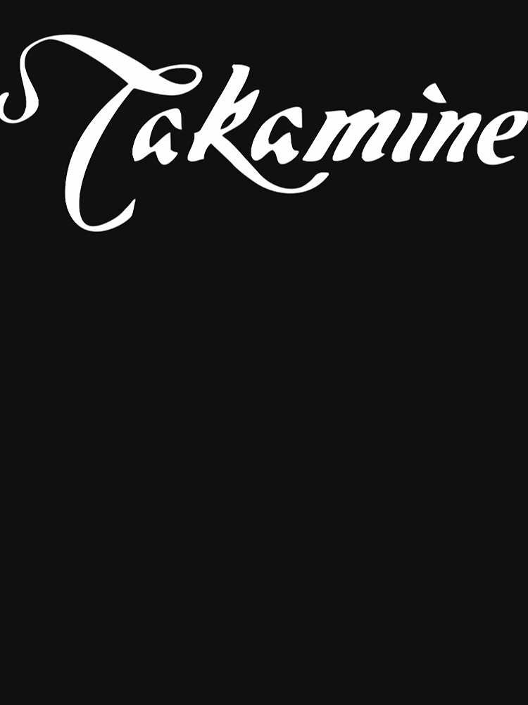 "Takamine Guitars Logo merchandise" T-shirt by BrynliC | Redbubble