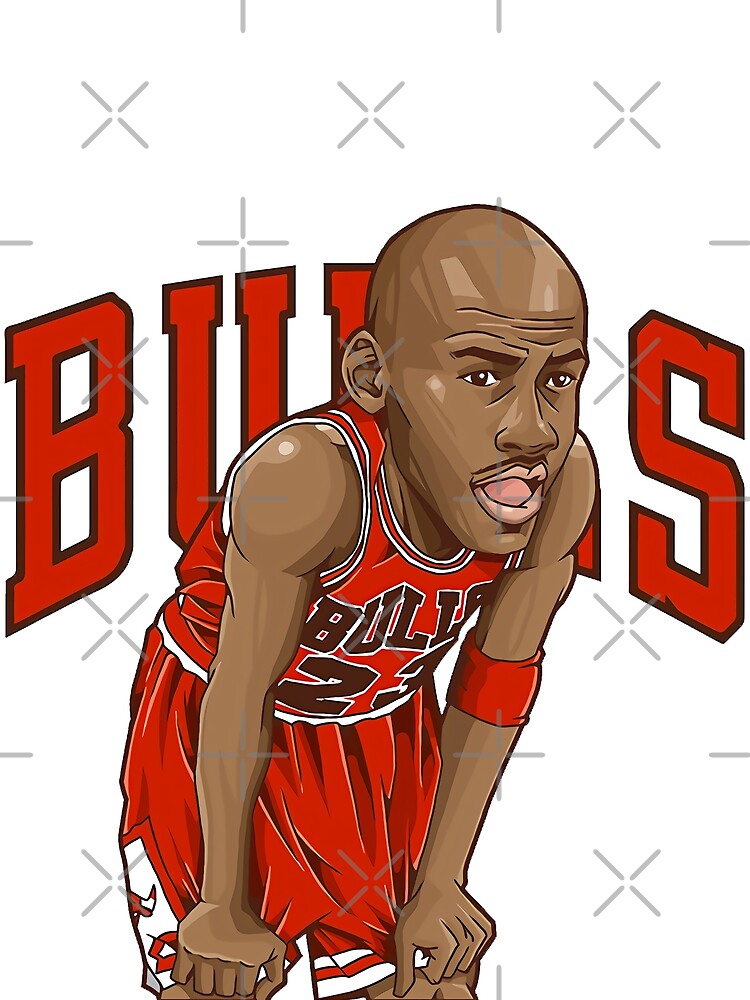 "Michael Jordan Draw Chibi" Poster for Sale by JaclynPiel | Redbubble