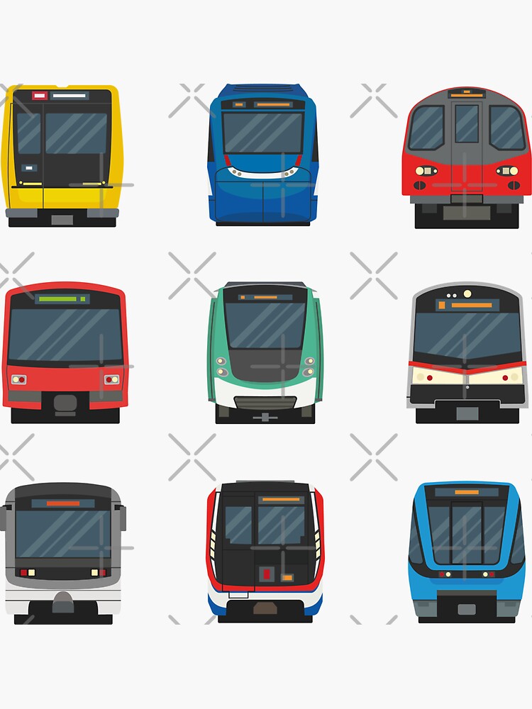 "Europe Capital City Metros" Sticker for Sale by Charlie Care | Redbubble