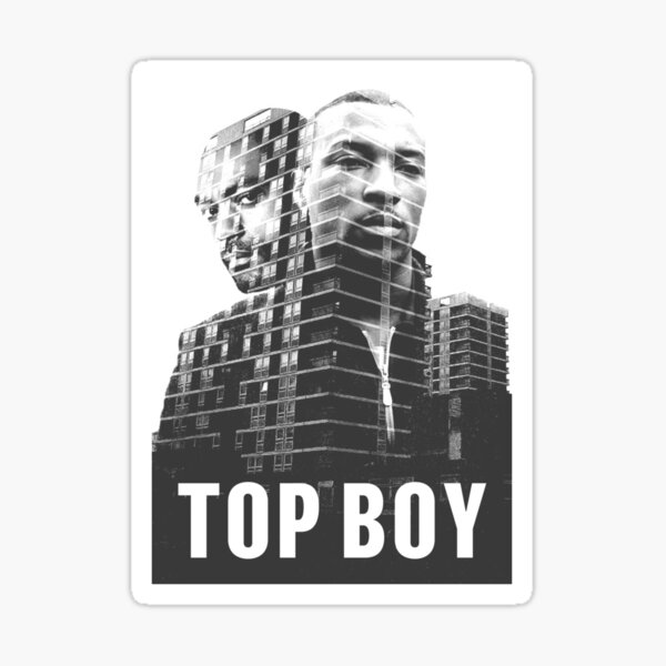 "SULLY TOP BOY" Sticker by LizzieMullinix | Redbubble