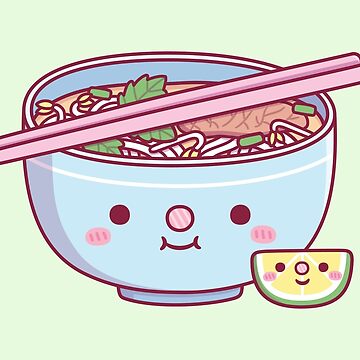 "Cute Pho And Lime Doodle" Sticker for Sale by rustydoodle | Redbubble